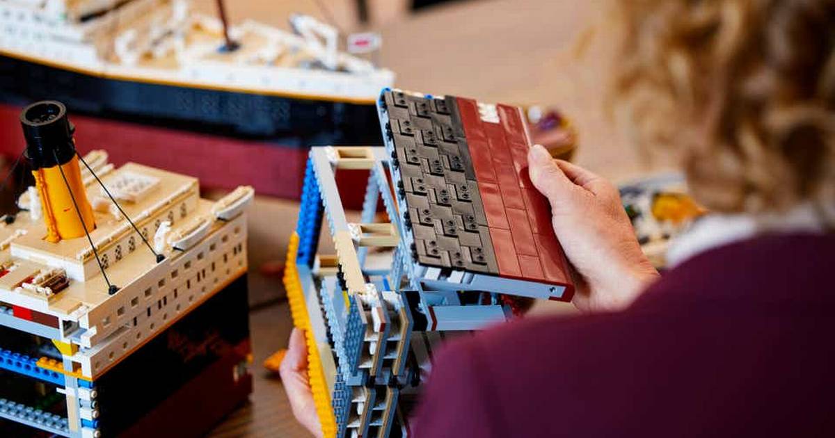 Derfor brugte Legos mesterdesigner et halvt år på at bygge Titanic ...