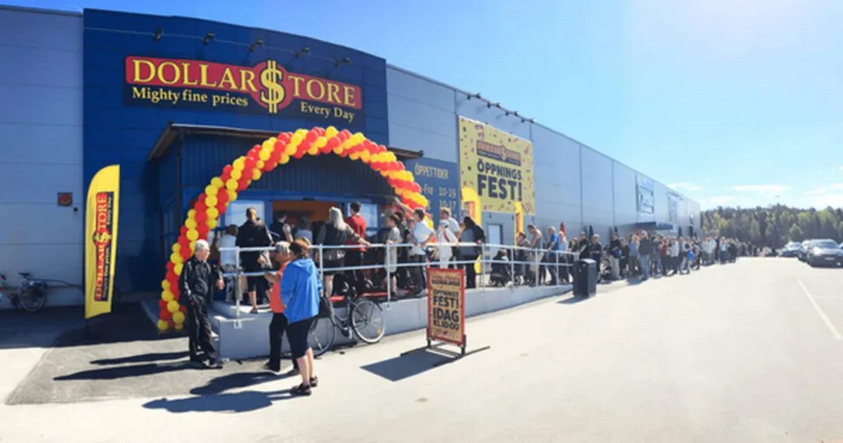 Svensk discountkæde rykker ind: Her er planen for Dollarstore i Danmark ...
