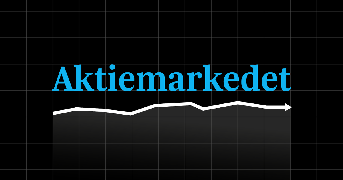 Amerikanske aktier lukker med pil opad - Finans