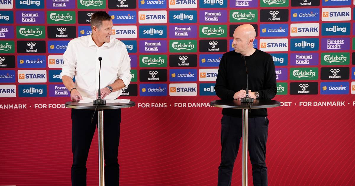 Pressemøde med DBU: Peter Møller afviste en teori om den nye landstræner - Jyllands-Posten