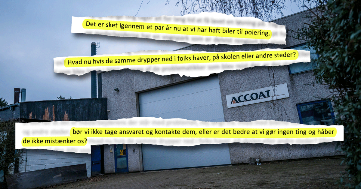 Ansatte advarede om syreregn fra teflonfabrik: Naboerne fik intet at ...