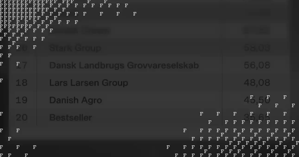 Særligt én sektor glimrer ved sit fravær på Finans 1000-liste: »Det kan ...