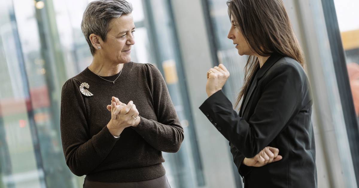 I en kaotisk verden kommer Vestager nu med en opfordring til Europa ...