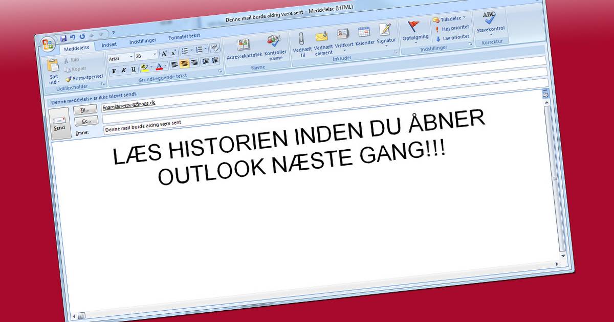 Sådan skriver du en ordentlig mail - og her kan det gå galt - Finans
